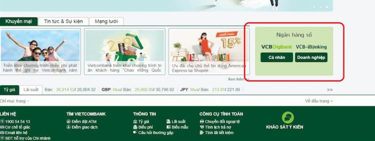 Cách Sử Dụng & Đăng Ký Internet Banking VCB (Vietcombank) Đơn Giản